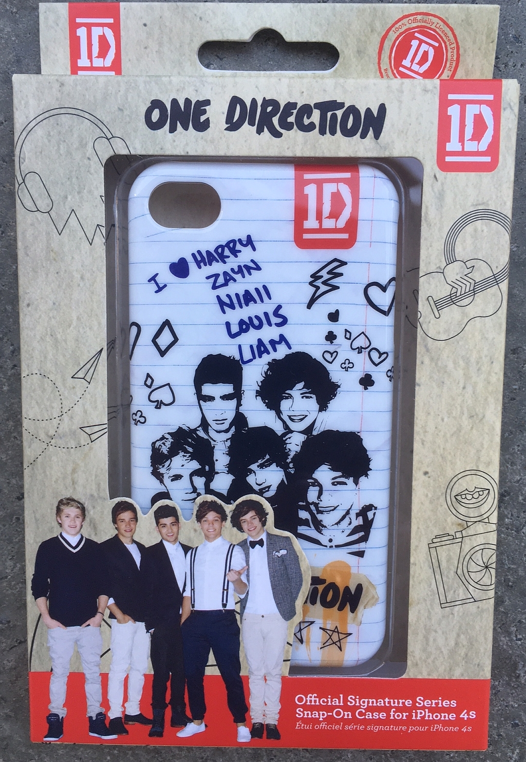 Iphone 4 Cases One Direction