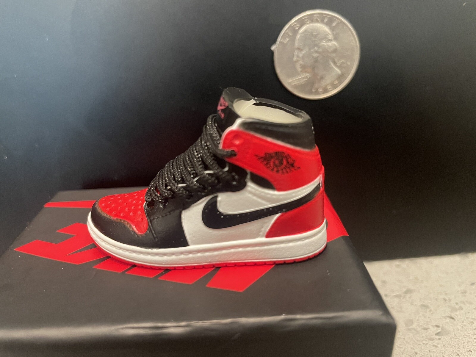 Nike Air Jordan Miniature Sneaker Key Chain | eBay