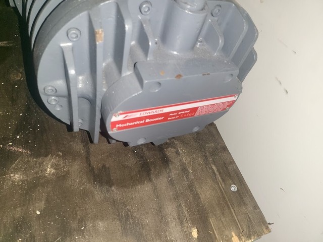 Edwards iQDP80 Semiconductor Dry Vacuum Pump with QMB250 Booster for ...