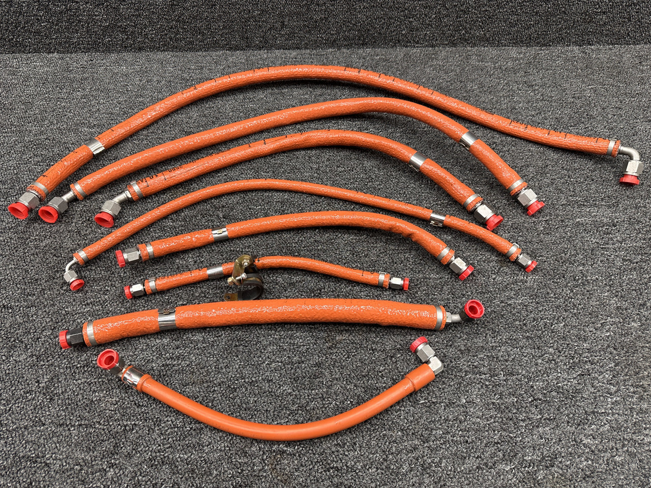 124F003-8CR-0244, 124F001-6CR-0180 Stratoflex Hose Set of 9 | eBay