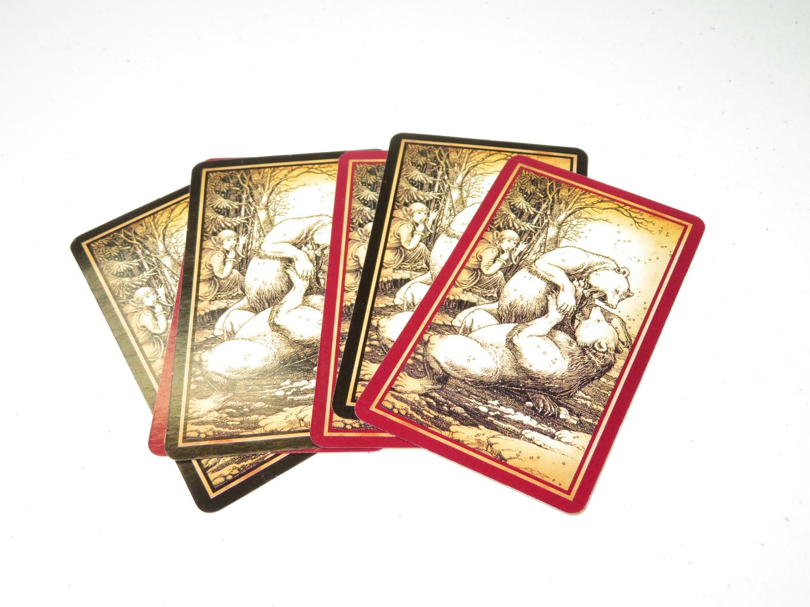 2007 Wizardology Board Game Lot 6 Magical Duel Cards Replacement Part ...