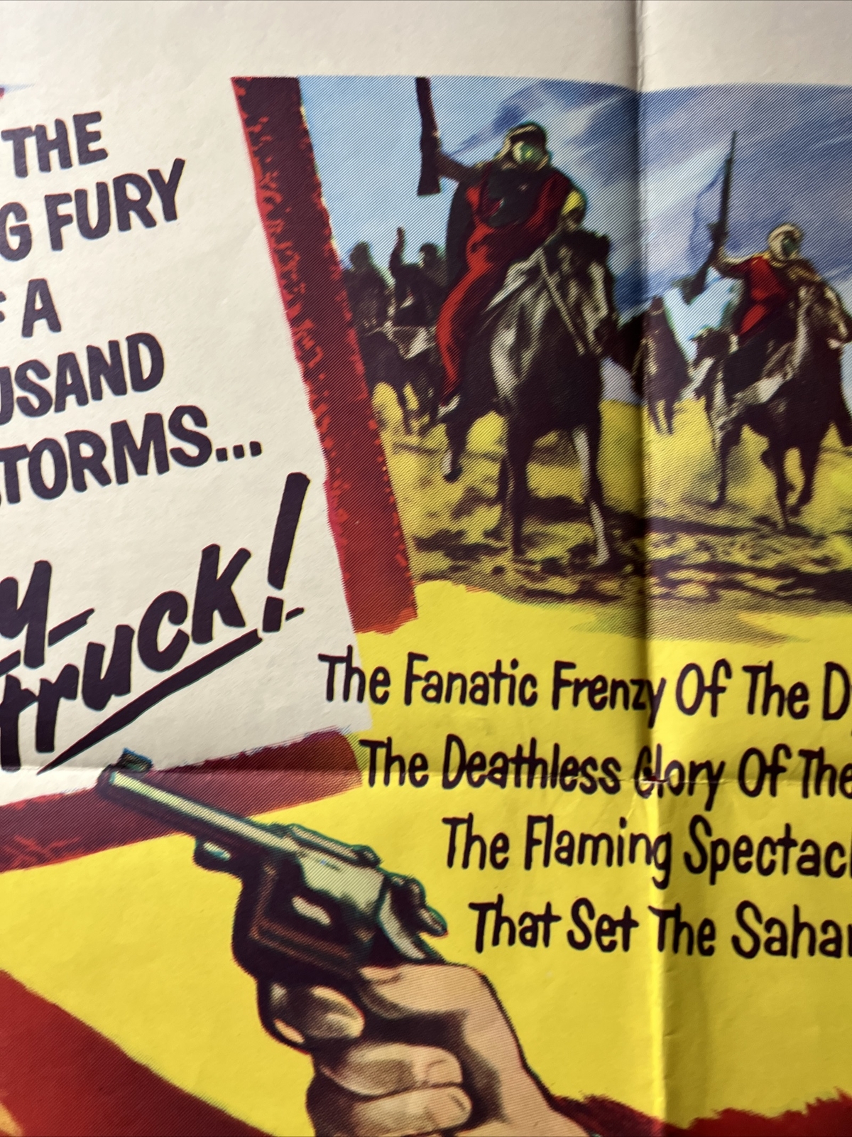 DESERT SANDS Marla English ORIGINAL 1955 FF One Sheet Movie Poster 27 x ...