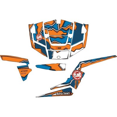 Attack Graphic 1849600159-b10eae-17 QUAKE Complete UTV Graphic Kit ...
