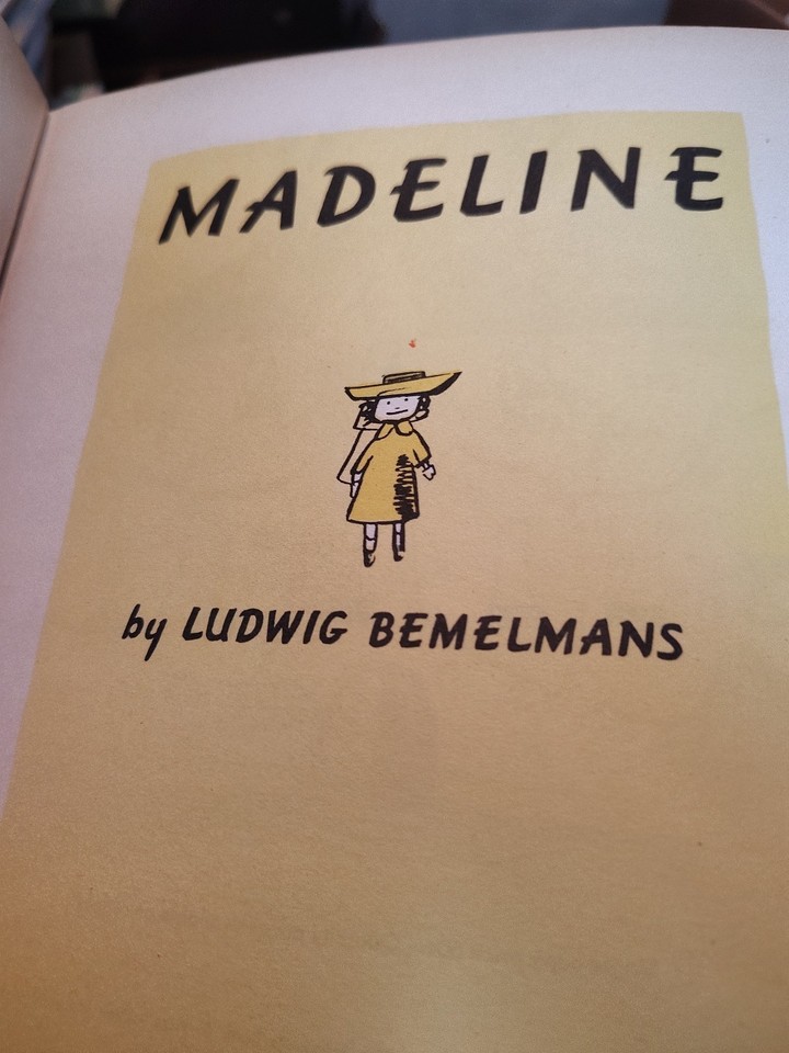 MADELINE Ludwig Bemelmans 1966 Paperback Children's Book Vintage | eBay