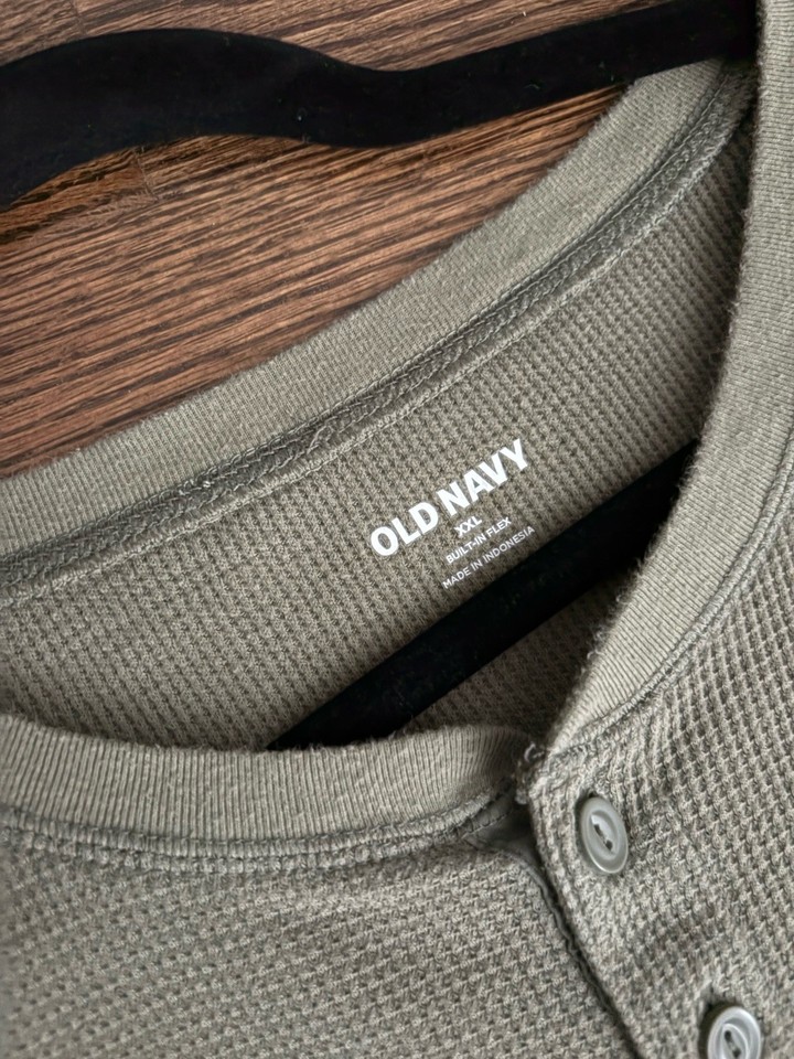 dexter morgan light green quarter button up long sleeve sweater old ...