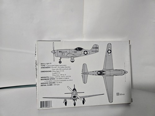 Vintage Czech Model 1-48 Bell XP-77 Lightweight Fighter OBSI New Nice ...