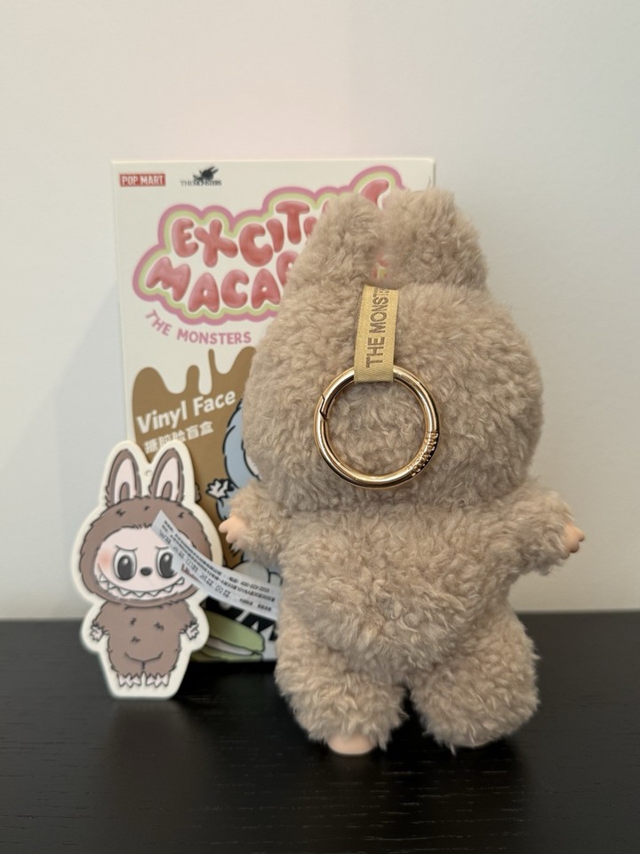 NEW Authentic POP MART Labubu Monsters Exciting Macaron Plush TOFFEE | eBay