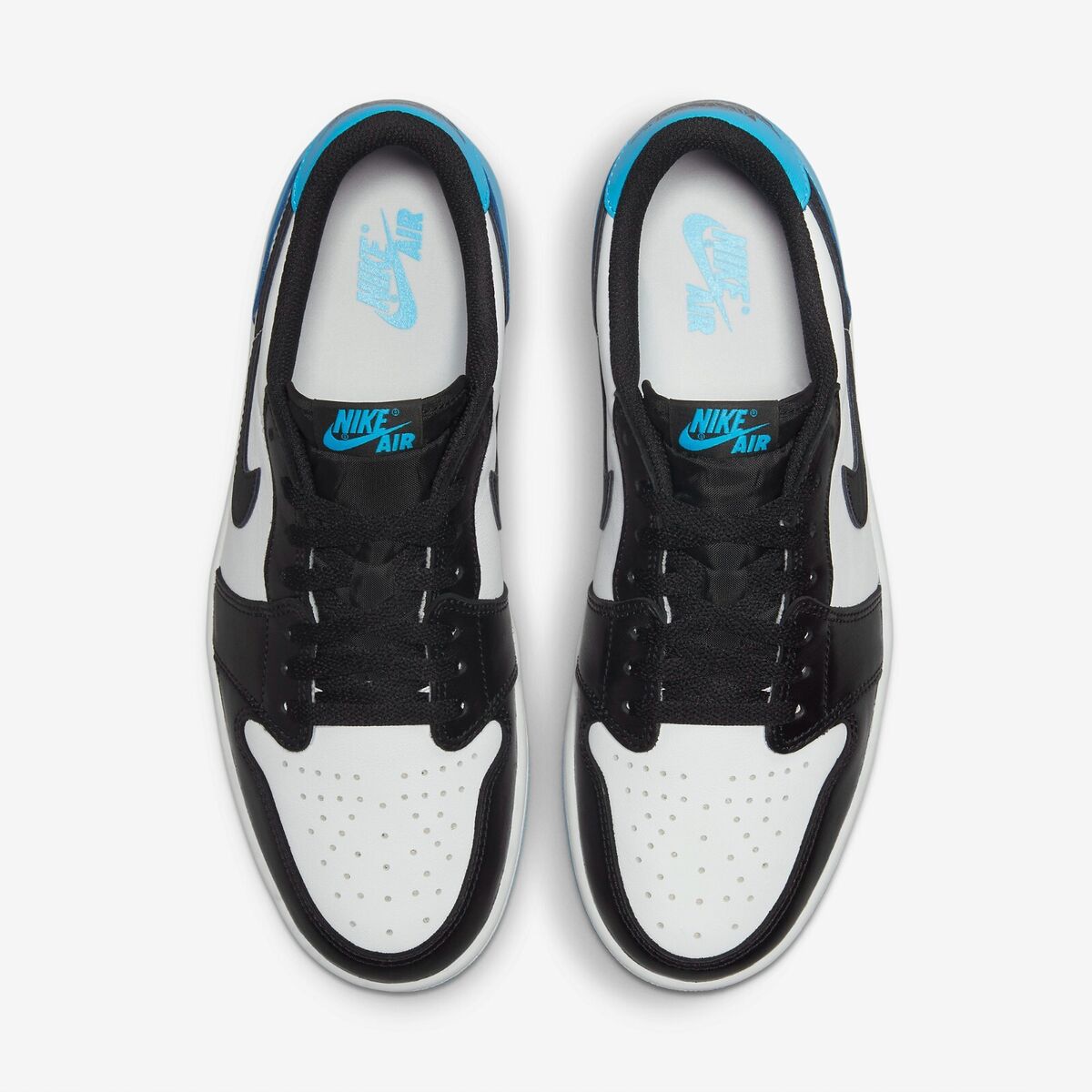 New Nike Jordan 1 Retro Low OG Sneakers - Black/ Dark Powder New Nike Jordan 1 Retro Low OG Sneakers - Black/ Dark Powder