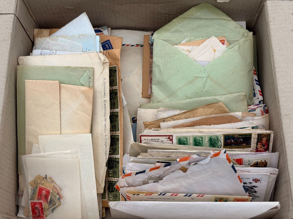 Box of Various Stamps in Envelopes and 2 Albums (Weight 4.88 kilos) | eBay