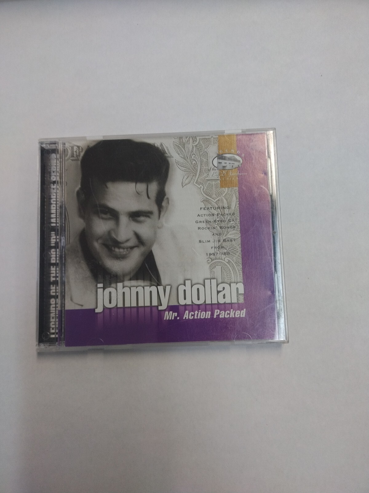 Mr. Action Packed by Johnny Dollar (Country) (CD, Jan-1998, Dragon ...