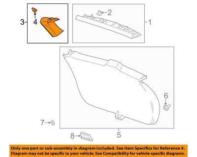 GM OEM 13-22 Encore Lift Gate Interior Trim-Side Gate Trim 95286025 | eBay