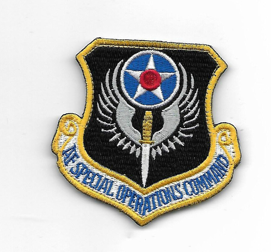 USAF AIR FORCE SPECIAL OPS COMMAND AFSOC HOOK LOOP PATCH | eBay