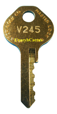 Master Lock Padlock 1525 1585 2010 2076 Control Key OEM Original Master ...