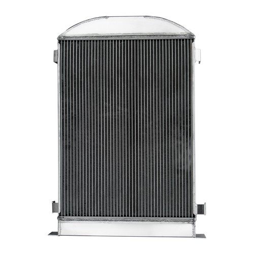 Aluminum 4-Row Radiator For 1933 1934 1935 Ford MODEL A Hot Rod Chevy ...
