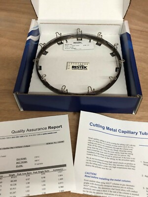 RESTEK 70132 MXT®-1HT SimDist, 10m, 0.53mm ID, 2.65um, 11-Pin Cage NEW ...