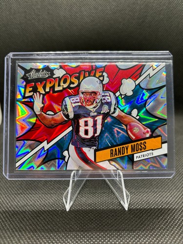2024 Panini Absolute Football EXPLOSIVE #EX-RMS Randy Moss New England ...