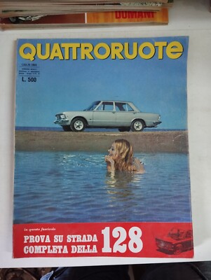 1969 07 Quattroruote July 1969 N.7 (163) Year XIV 128 | eBay