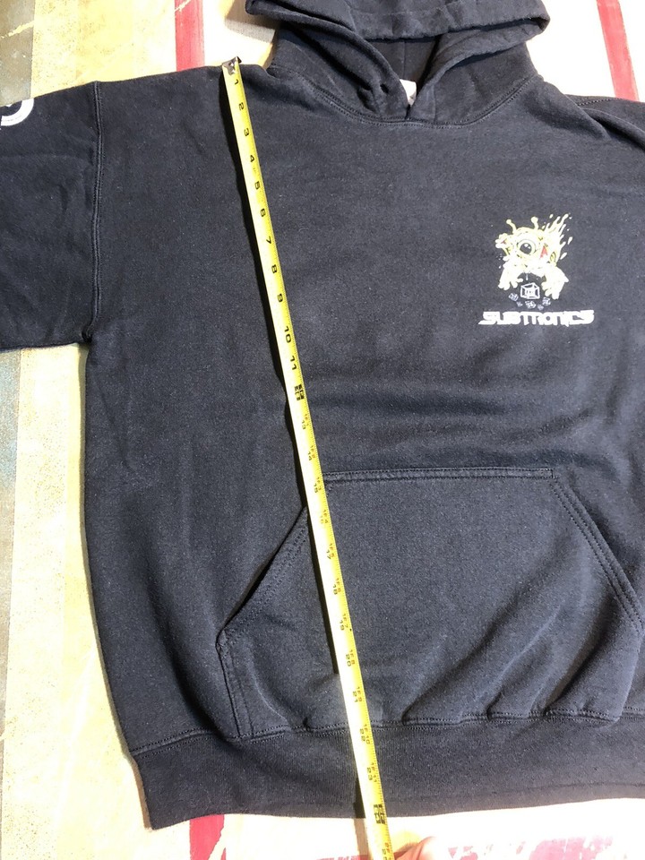 Subtronics Cyclops Army Hoodie Mens Small Black Sweatshirt Cyclops Eye ...