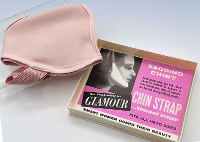 Vintage CHIN STRAP for Sagging Chin as Seen in GLAMOUR Deluxe Reduce ...