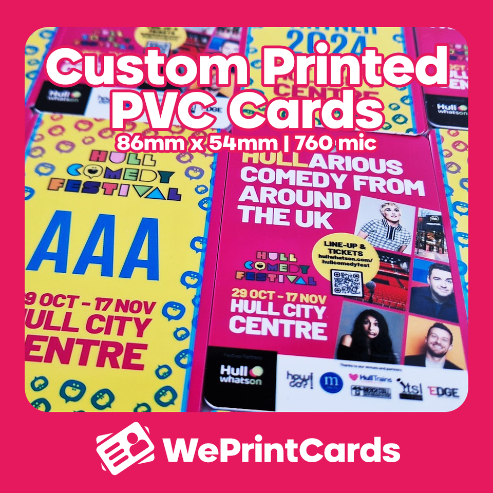 Custom Printed Plastic ID Loyalty Cards from £2.49 each (Cheapest Cards ...