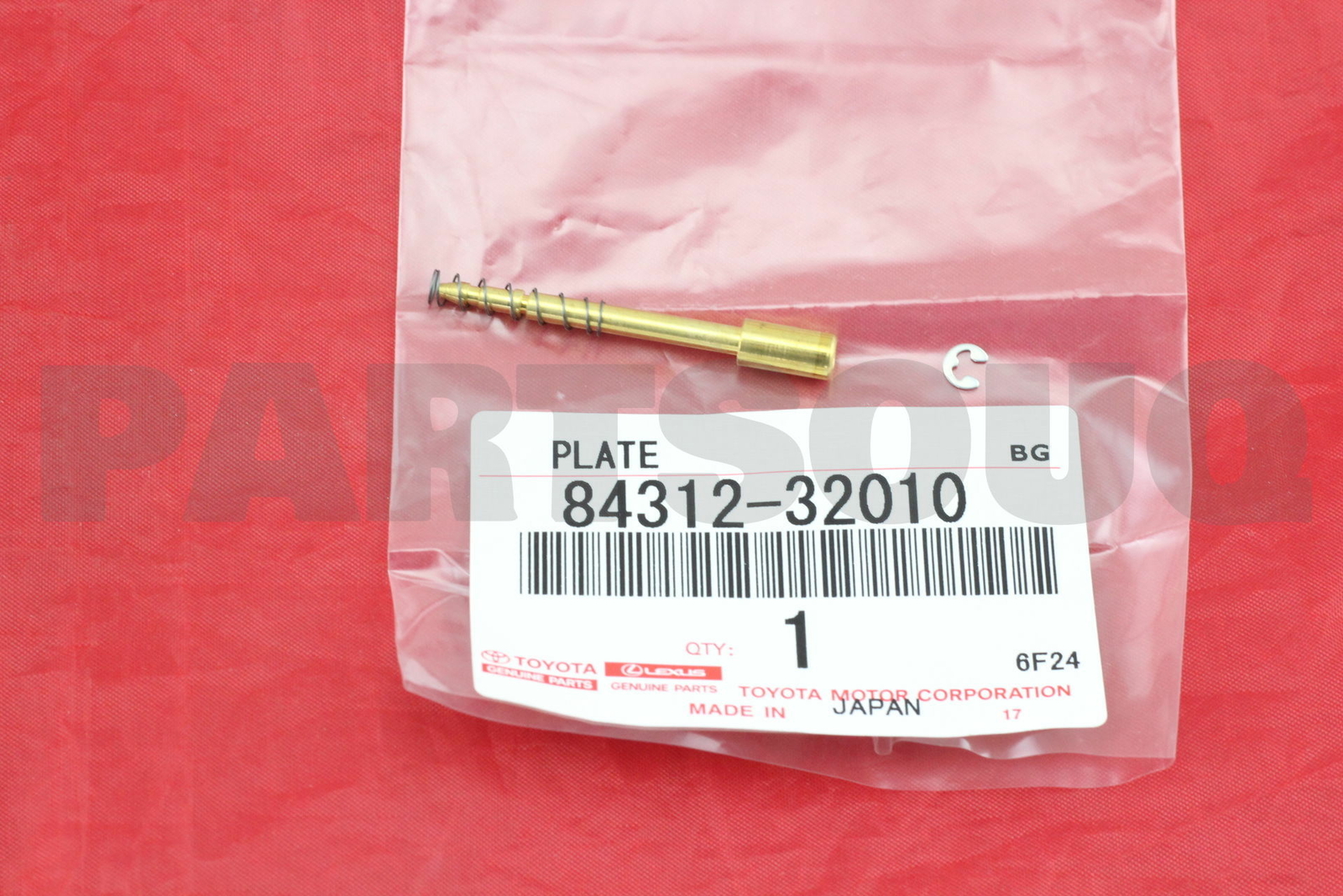 8431232010 Genuine Toyota PLATE, HORN CONTACT 84312-32010 | eBay