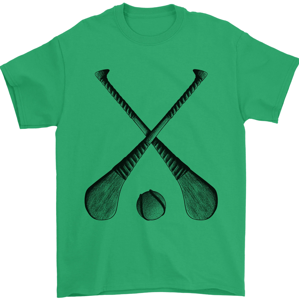 Hurling Bats and Ball Mens T-Shirt 100% Cotton | eBay