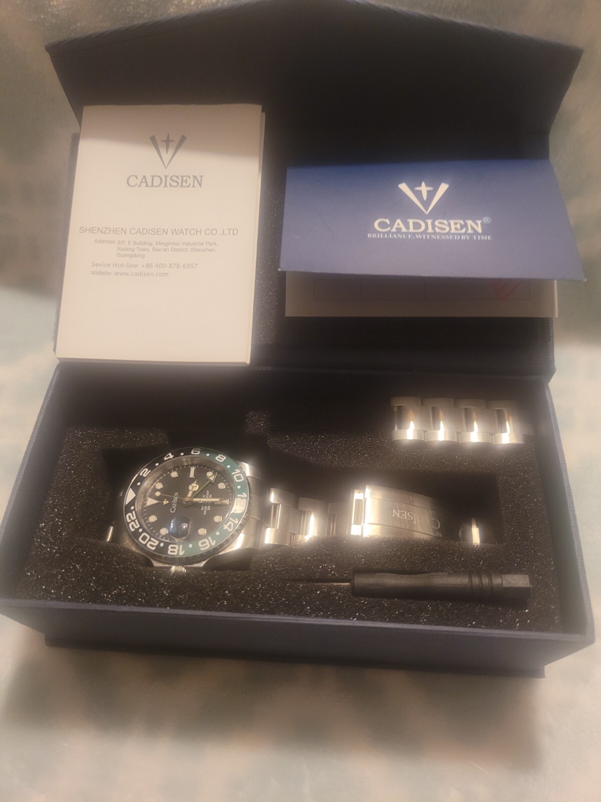 Pair of Gmt Master 2 mens Pagani & Cadisen design watches Automatic ...