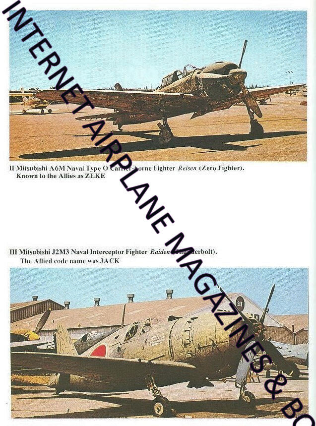 JAPANESE AIRCRAFT OF WORLD WAR II HBDJ DESIGNATIONS KITAI GURAIDA ...