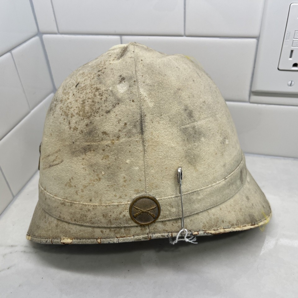 NY US Militia 1880 Summer Helmet (Thompson) A215 (Estate Militaria ...