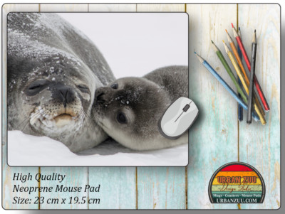 Cute Seal - Fur Seal Mouse Pad - Seal Gift Ideas Ocean Seals Mouse Pad ...