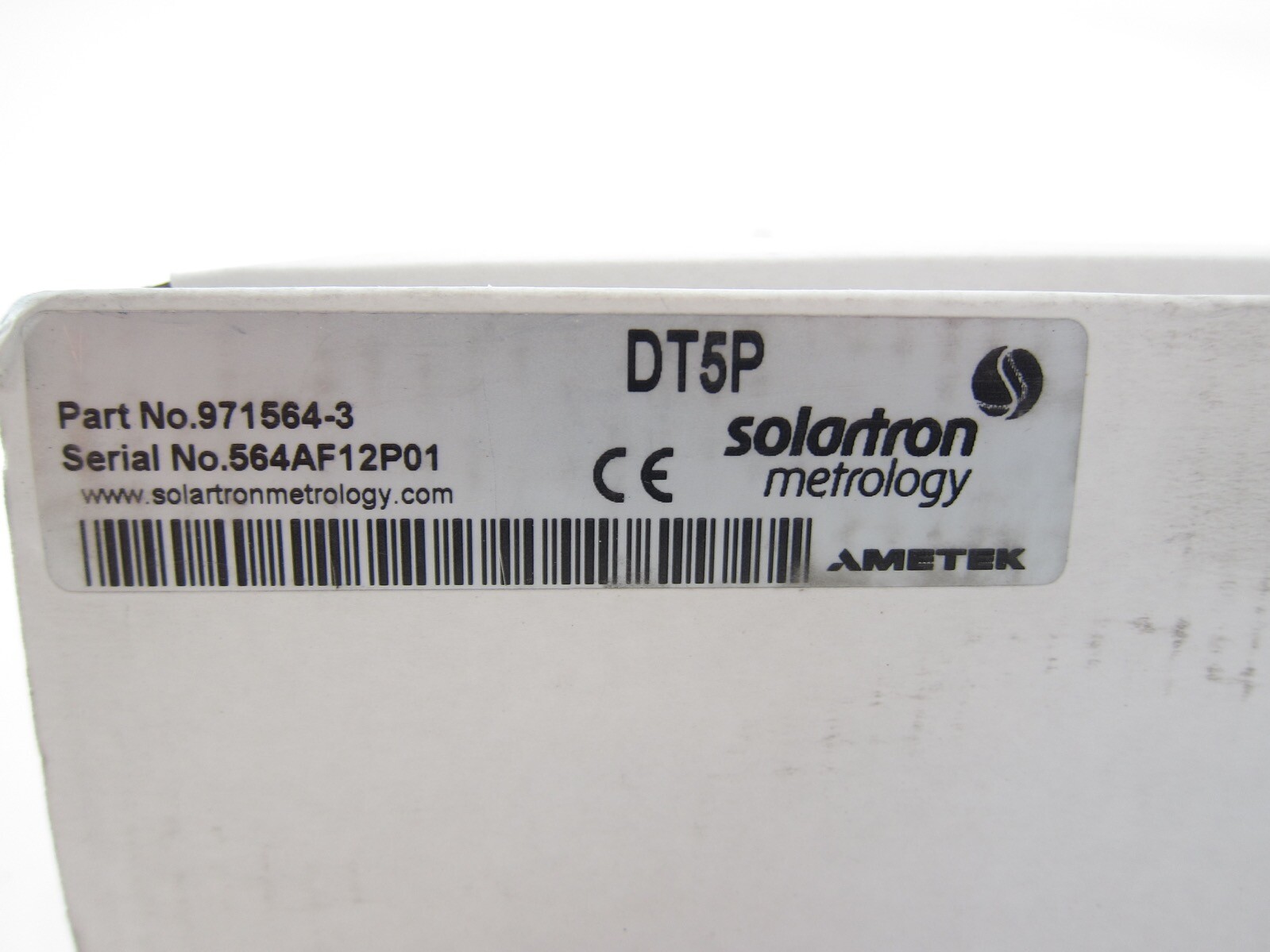 NEW Solartron Orbit DT5P 971564-3 Digital Measuring Probe Feathertouch ...