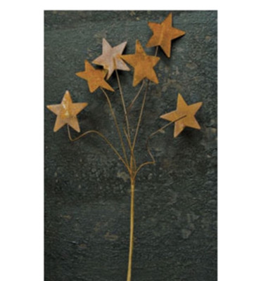 Rusty Star Pick, 12", Primitive Accent, Farmhouse Decor, Rustic Decor ...