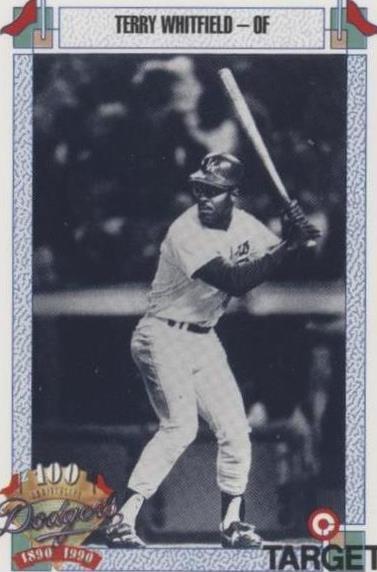 1990 Target Dodgers 100th Anniversary - #854 Terry Whitfield for sale ...