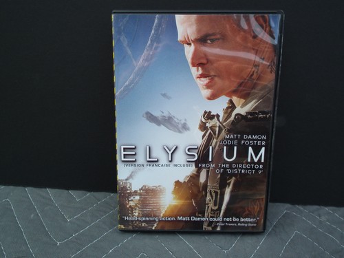 Elysium-DVD Video-Matt Damon,Jodie Foster-NTSC Zone 1 | eBay