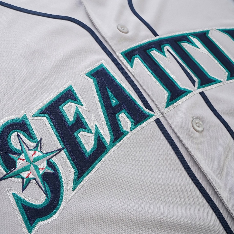 Ichiro Suzuki 2001 Seattle Mariners Home Road Alt Men's Jersey w/ All ...