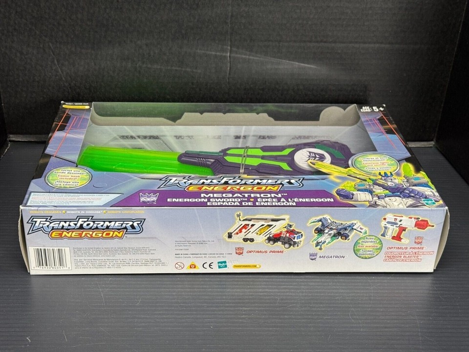 Transformers Energon Megatron Energon Sword 2003 RARE Alternate ...