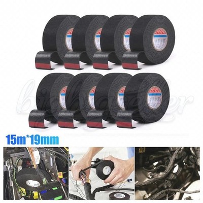 8 Rolls Cloth Tape Wire Electrical Wiring Harness Car Auto SUV truck ...