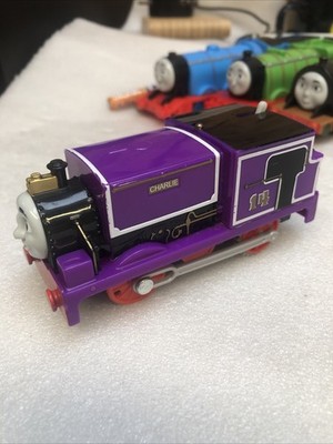 Trackmaster, Thomas & Friends Motorised Battery Train, Charlie, Mattel ...