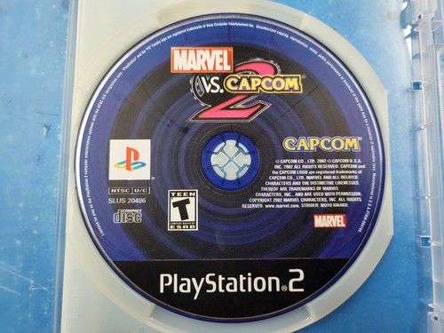 Marvel vs. Capcom 2 New Age of Heroes (PS2 2, 2002) Disc Only - Tested ...