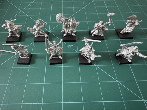 Warhammer Quest 1995 Special Characters Miniatures Only COMPLETE SET OF ...