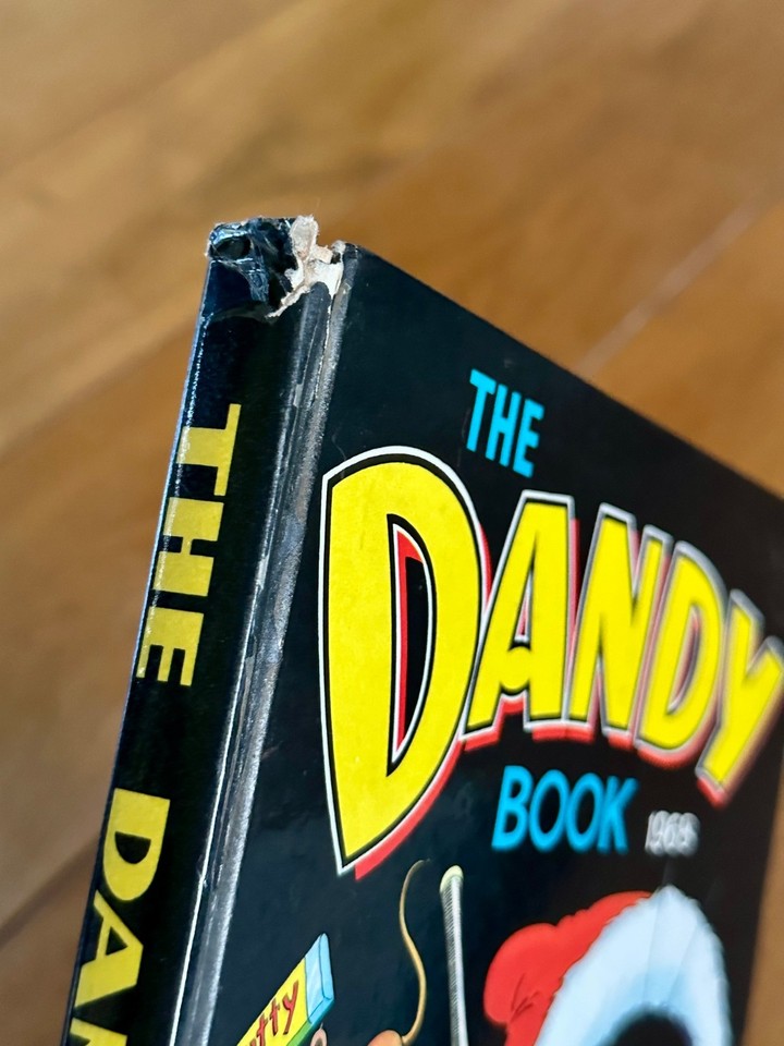 The Dandy Book 1968 Hardback Annual - DC Thomson & Co Vintage Comic ...