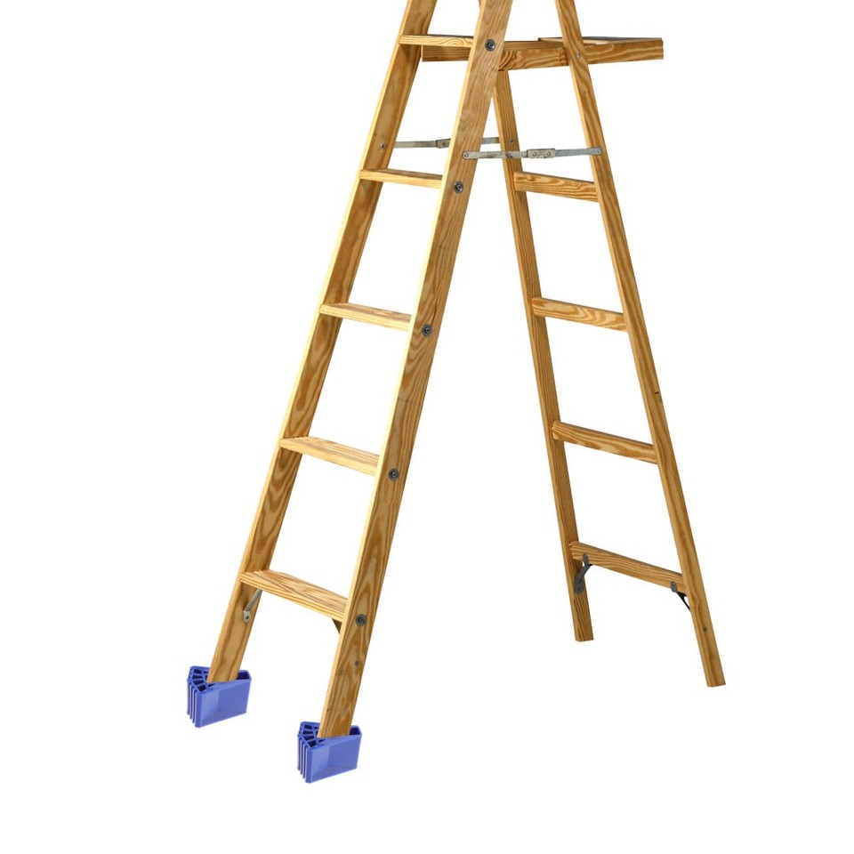 2 Pcs Ladder Supplies Non-skid Foot Covers Replacement Pad Step Feet ...