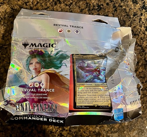MTG Final Fantasy Revival Trance Collector's Edition Commander Deck ...