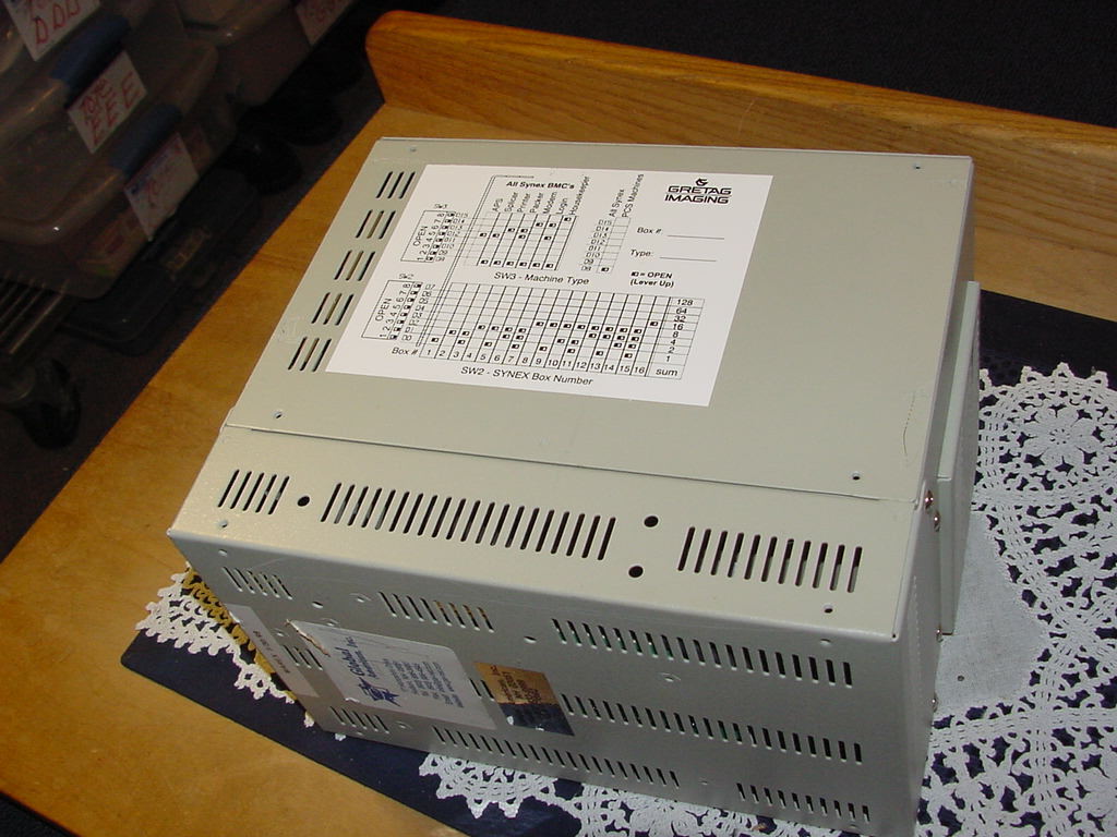 Gretag Imaging Synex Box, 68-339002-005, AR-B1374 CPU Card 386SX-486SLC ...