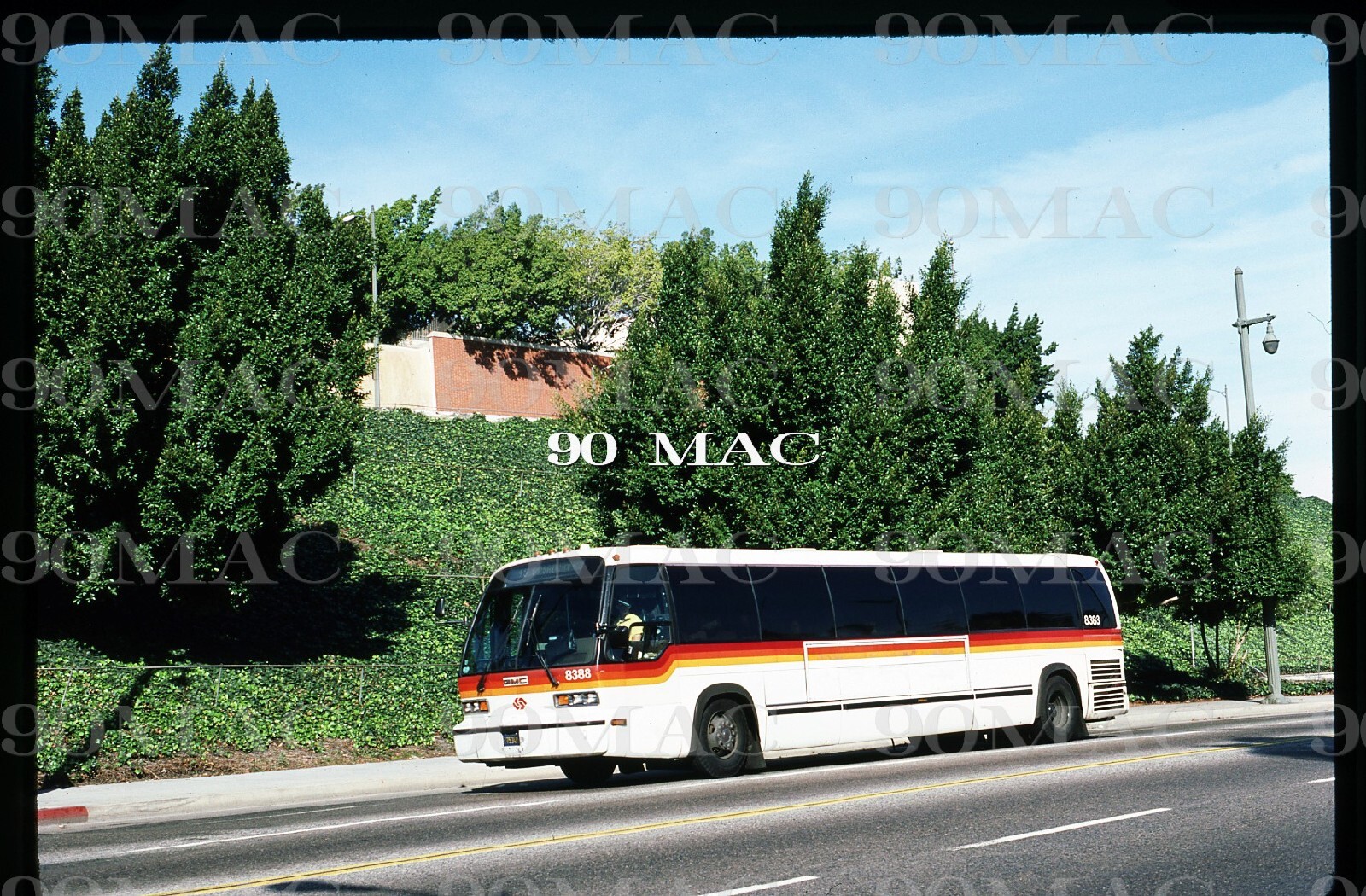 SCRTD. GM RTS Bus #8388. Los Angeles (CA). Original Slide 1985. | eBay
