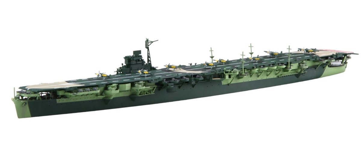 Unryu Model Ship Fujimi 1/700 Scale Japanese Navy Aircraft Carrier ...