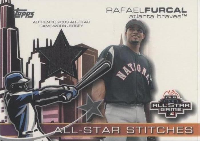 2004 Topps - All-Star Stitches Relics Rafael Furcal #ASR-RF (MEM) for ...