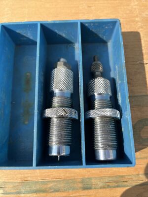 PACIFIC CHROME PLATED RELOADING DIE 22-250 SET OF TWO | eBay