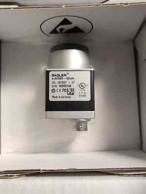 Basler acA2500-60um Color Gige Camera NEW with WARRANTY Sealed | eBay