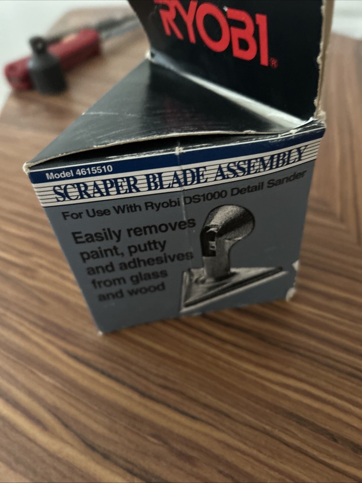 NEW - Ryobi Scraper Blade Accessory, 2 Blades, for Ryobi DS1000 Detail ...